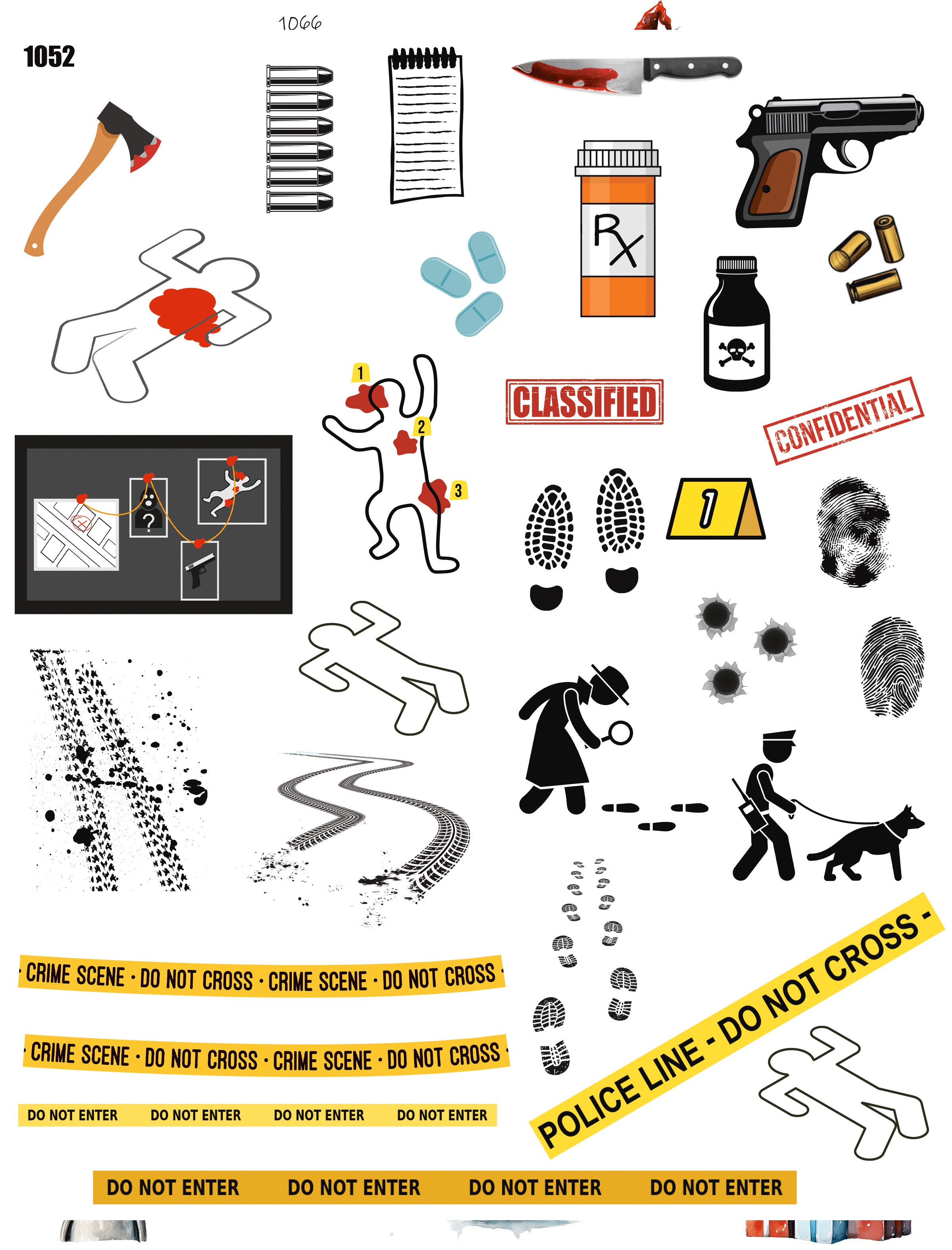 Crime Scene – Third Fire Decals